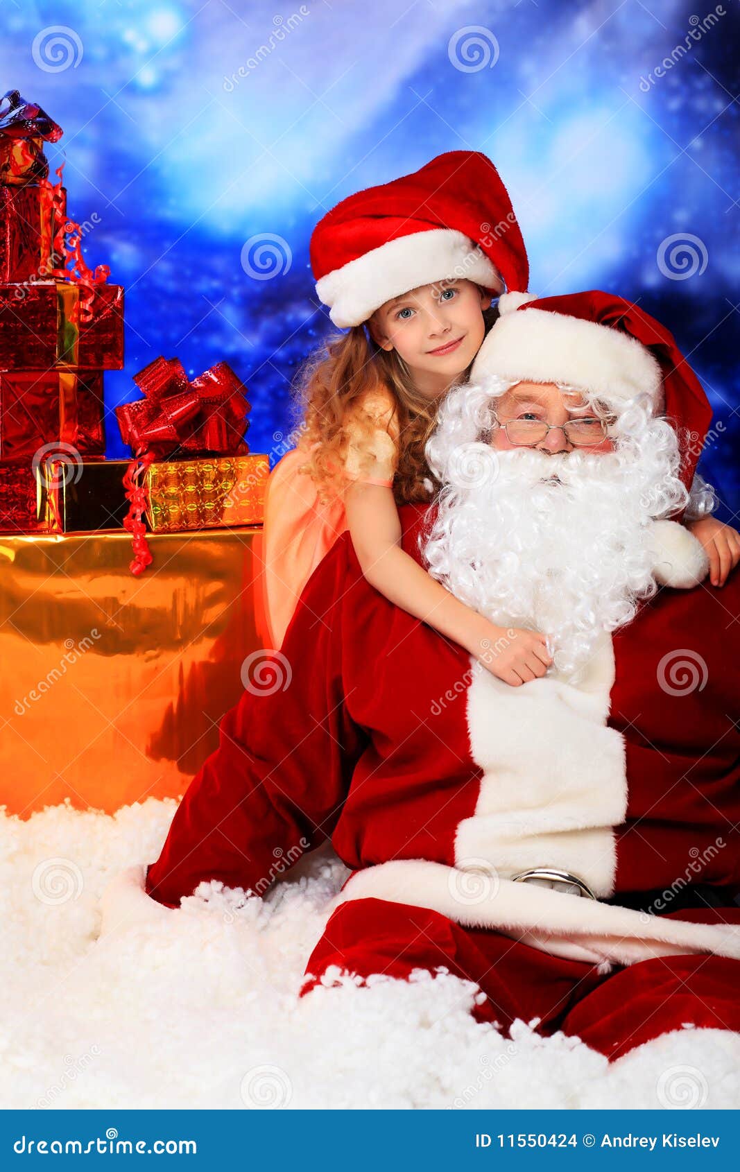 Favourite santa stock photo. Image of christmas, child - 11550424