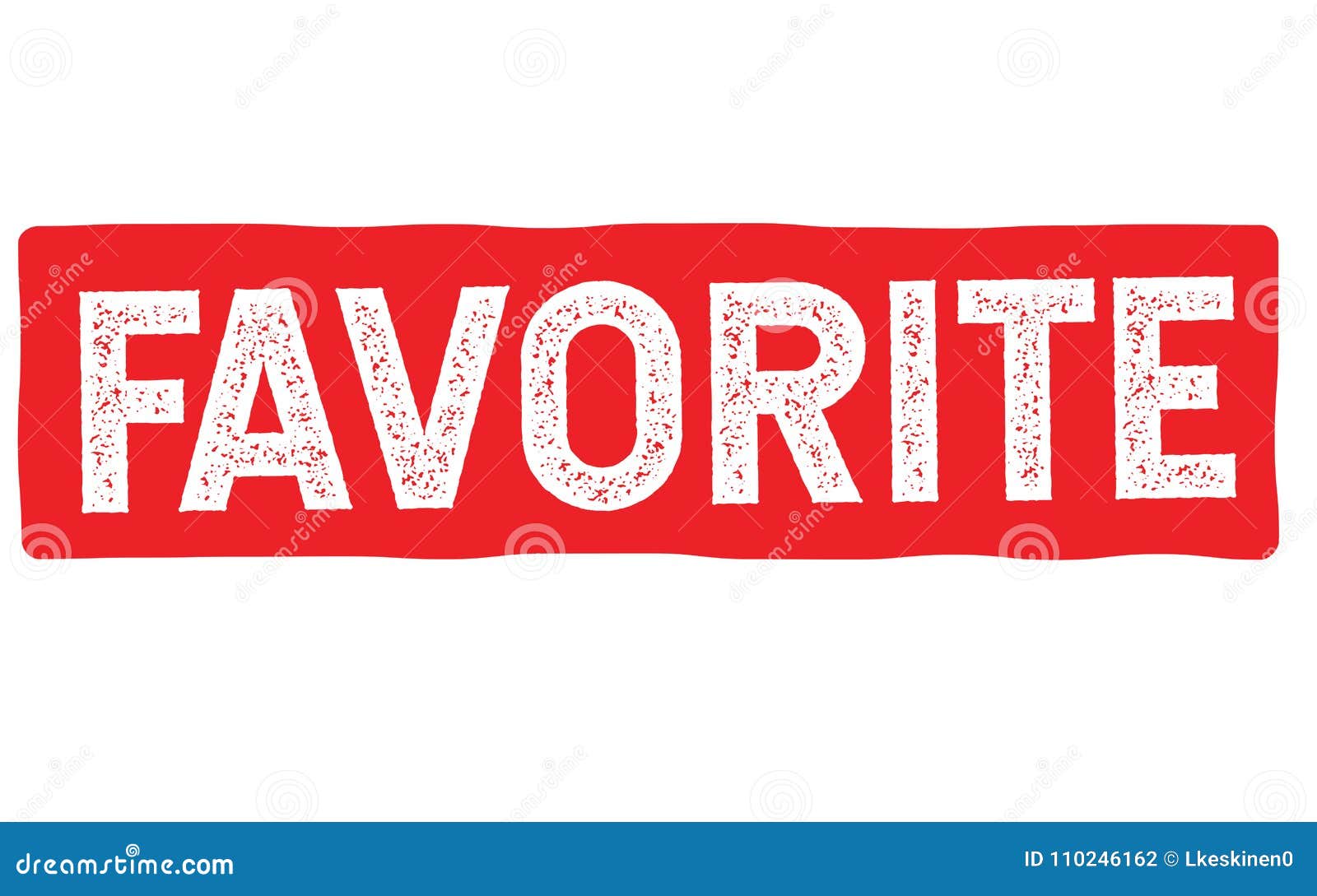 Favourite stamp typ stock vector. Illustration of popular - 110246162