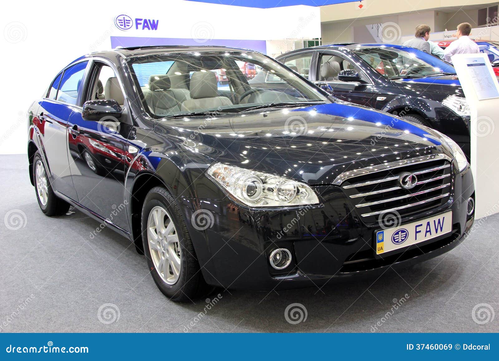 FAW Besturn editorial stock image. Image of exhibition - 37460069