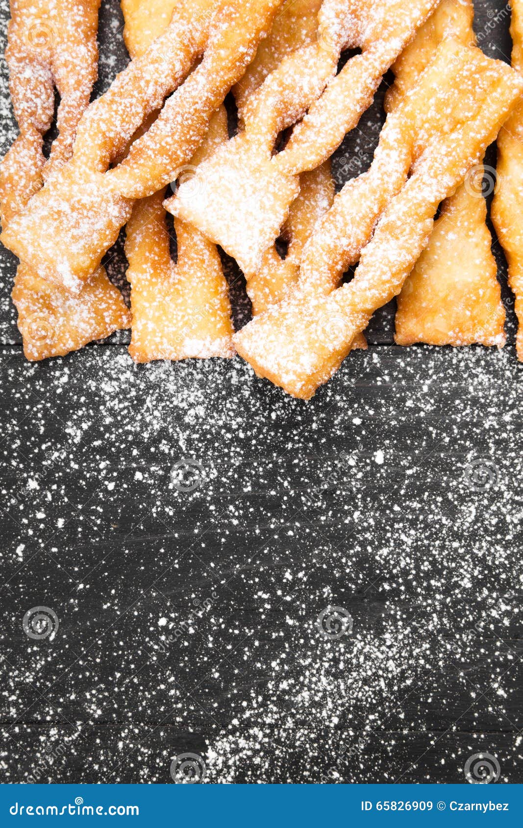 Faworki - Galletas Polacas Tradicionales Imagen de archivo - Imagen de ...