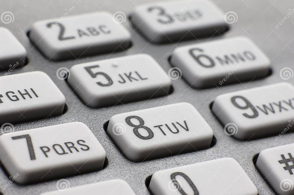 Fax dial pad stock photo. Image of macro, communications - 9071946