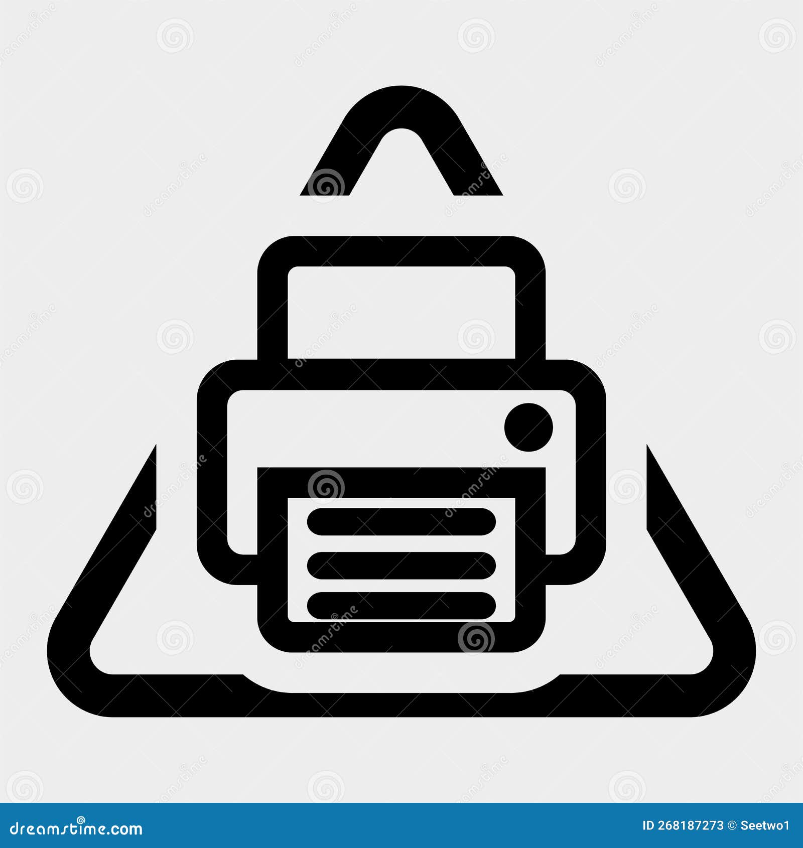 Fax Icon Symbol Sign Isolate on White Background,Vector Illustration ...