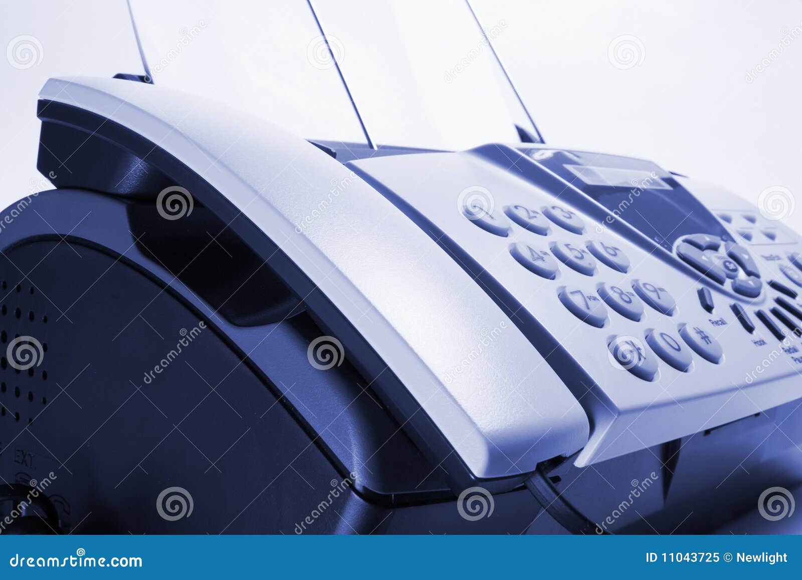 Fax Machine stock image. Image of equipment, buttons - 11043725