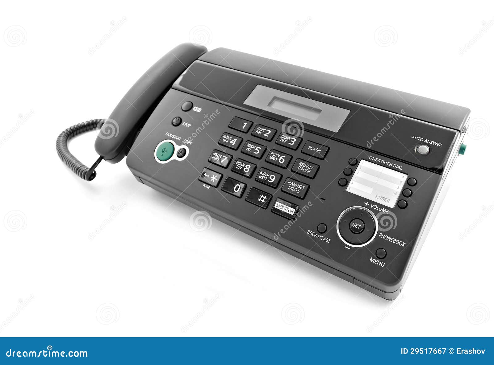 Fax machine stock image. Image of phone, call, contemporary - 29517667
