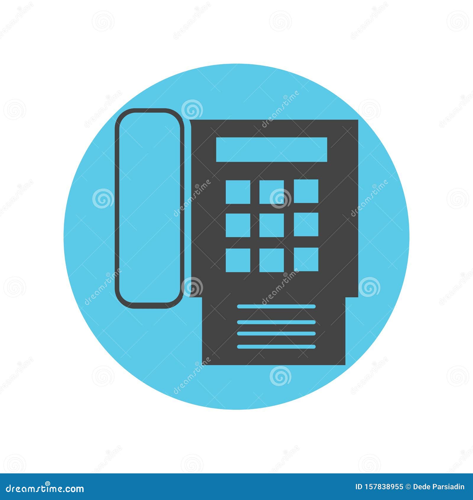 Fax Machine Logo Template Vector Icon Design Stock Vector ...