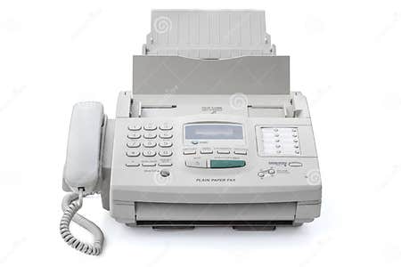 Fax machine stock image. Image of vintage, answering - 60920007