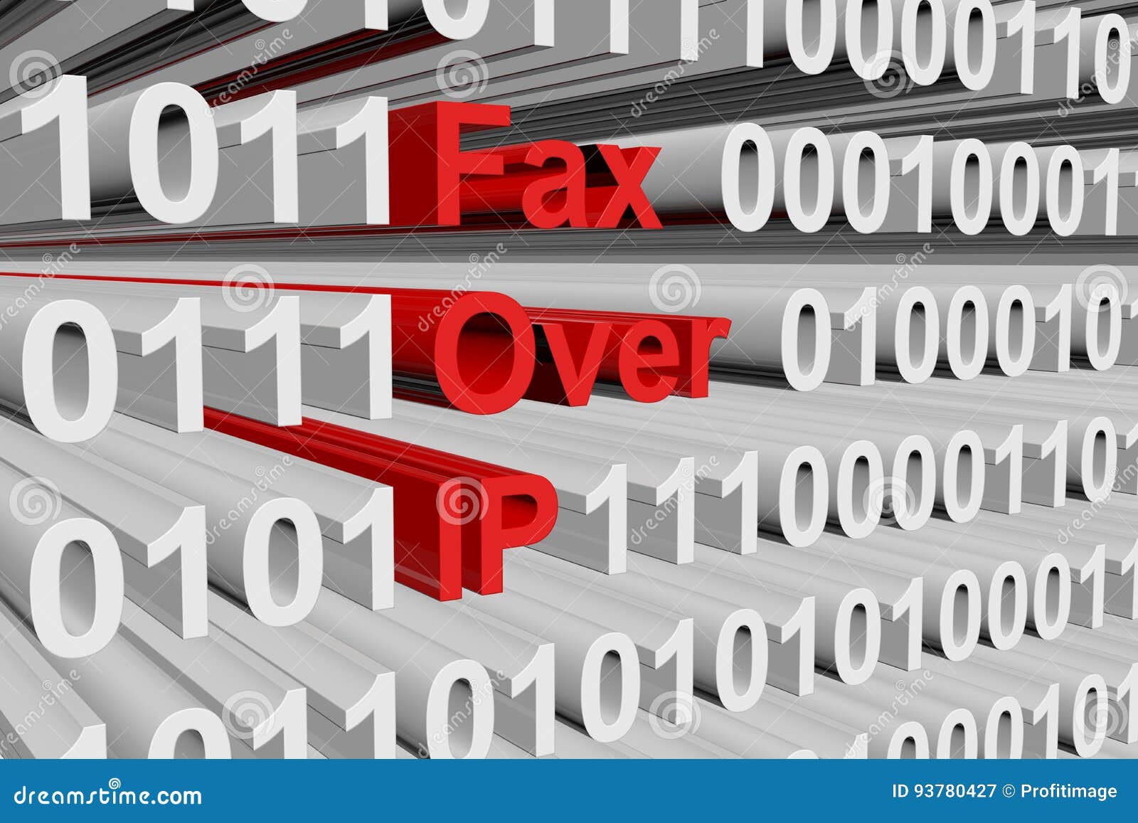Fax over IP stock illustration. Illustration of network - 93780427