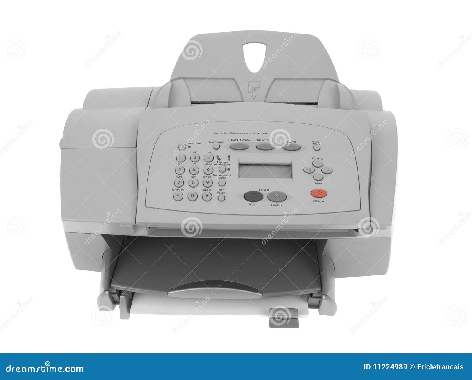 Fax printer stock image. Image of page, digital, communication - 11224989