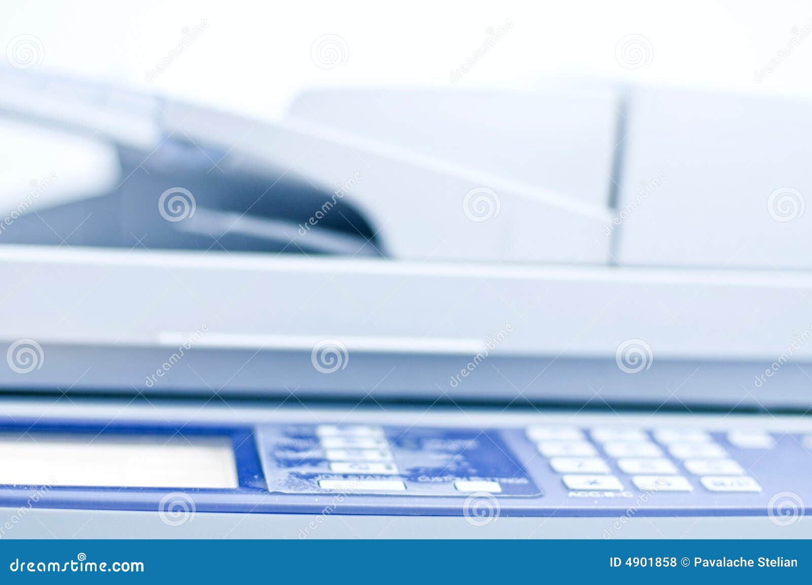 Fax printer stock photo. Image of peripheral, photocopier - 4901858