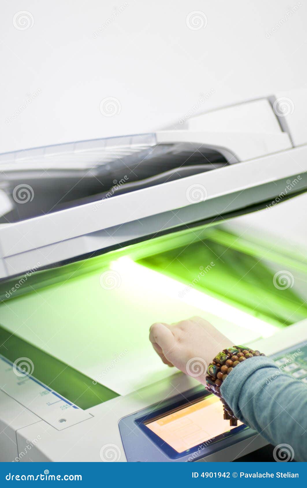 Fax printer stock photo. Image of machine, equipment, office - 4901942