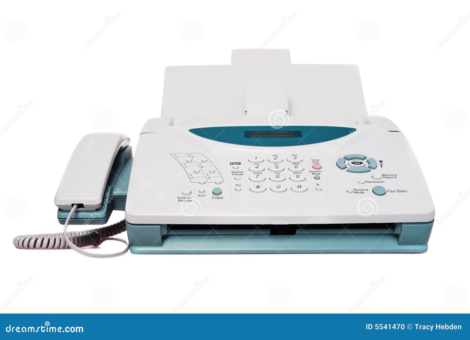 Faxapparaat stock foto. Image of bericht, telefoon, toetsenbord - 5541470