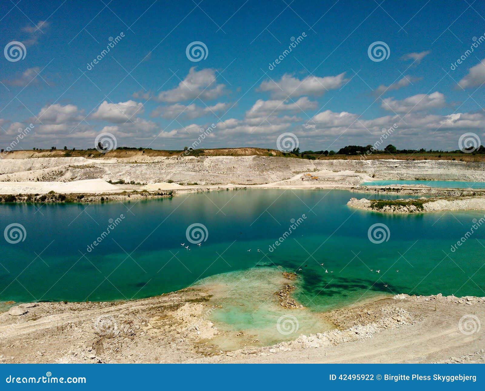 Faxe kalkbrud stock photo. Image of kalkbrud, quarry - 42495922