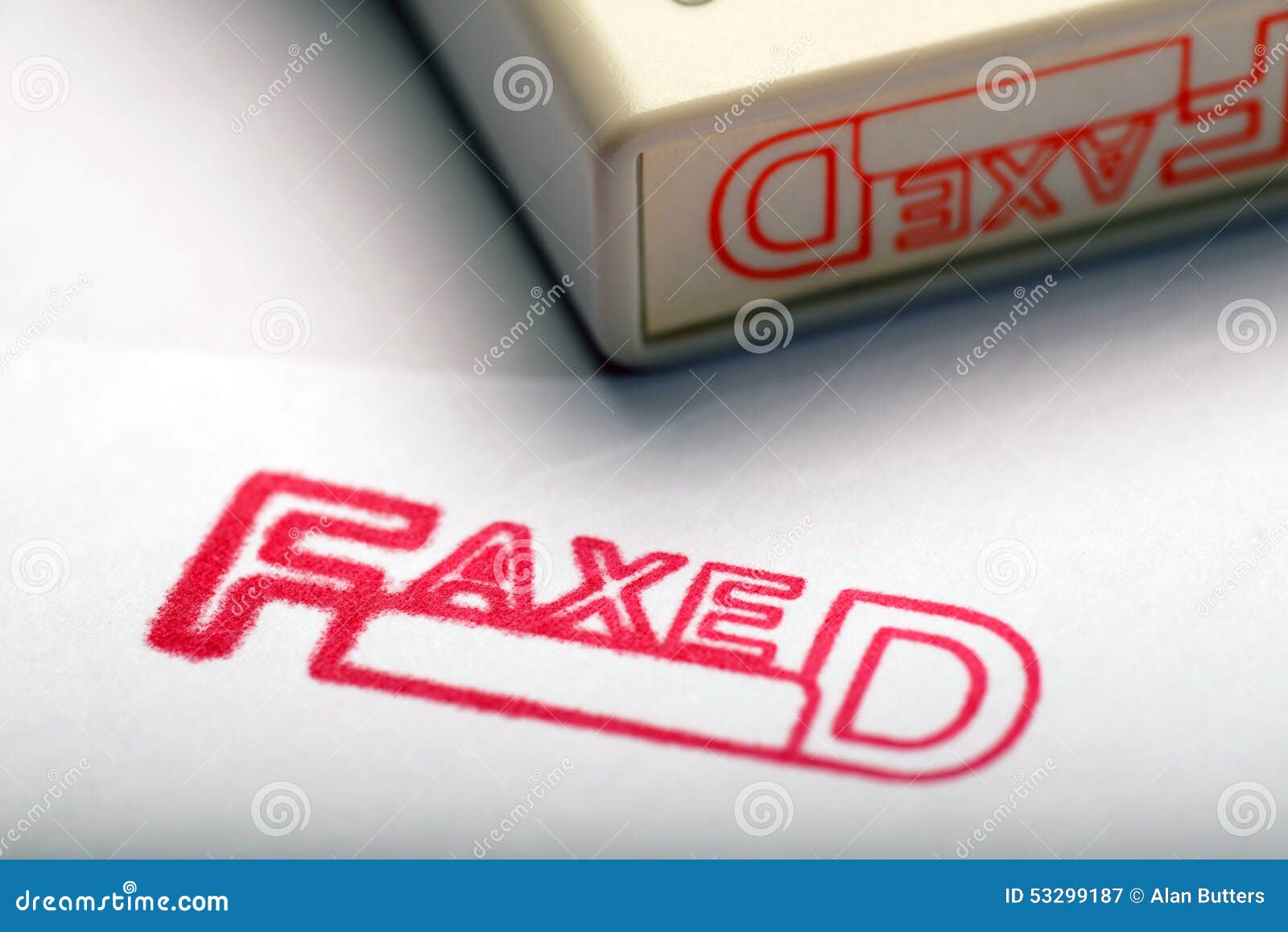 Faxed imagen de archivo. Imagen de control, negocios - 53299187