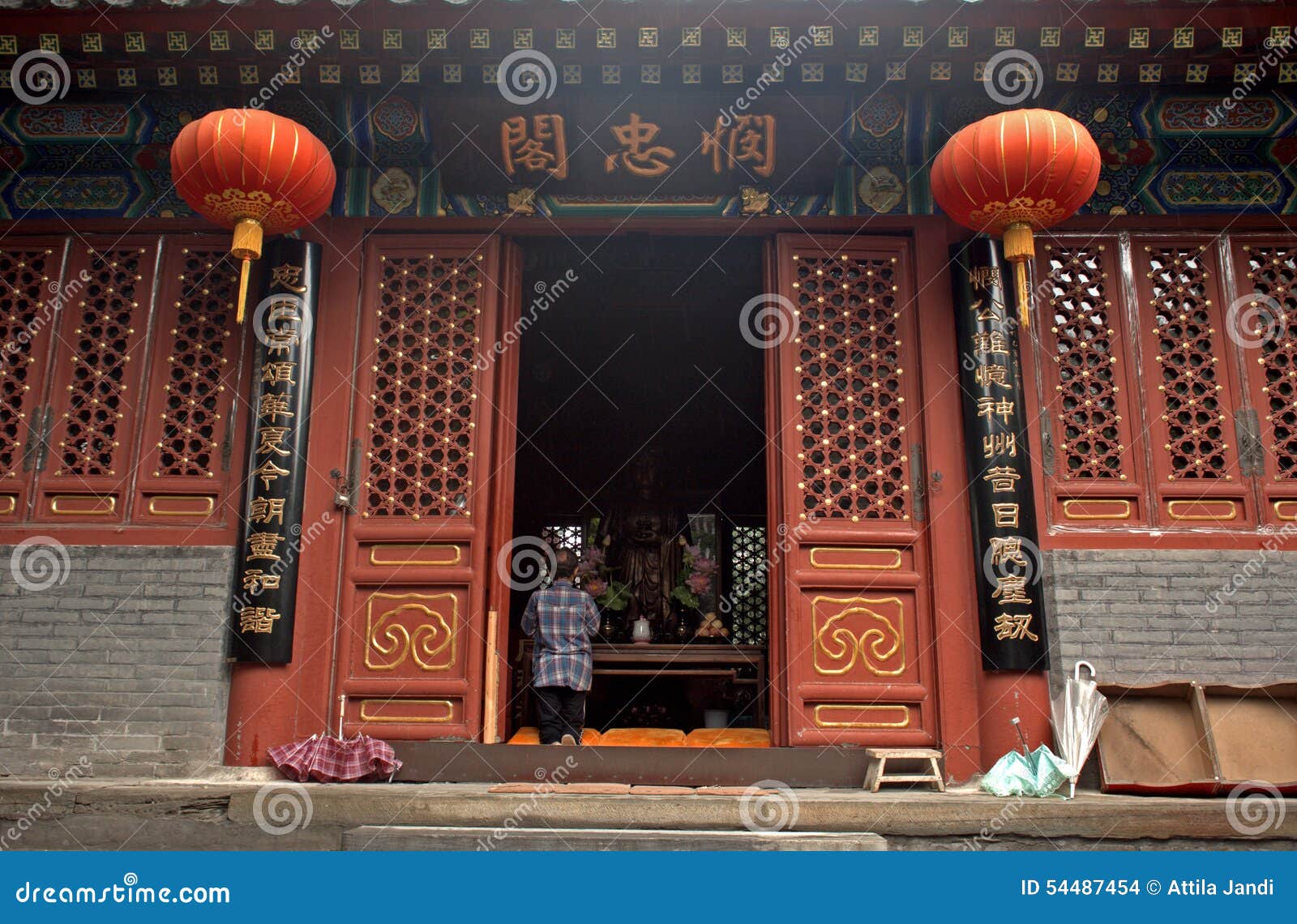 Fayuan Temple, Beijing, China Editorial Stock Image - Image of asia ...