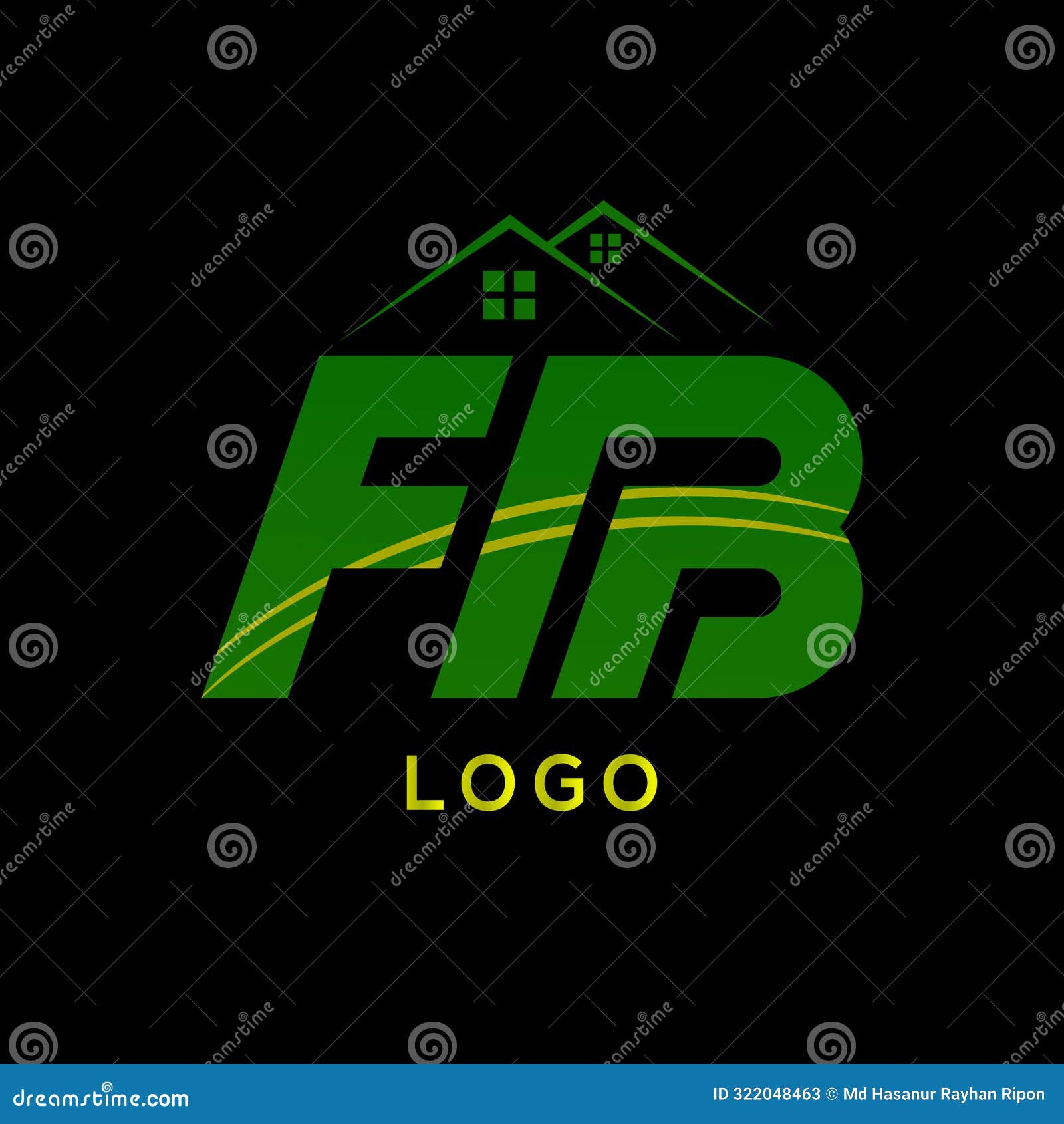FB Letter Logo Design. FB Simple and Modern Monogram Logo. FB Abstract ...