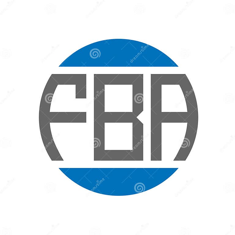 FBA Letter Logo Design on White Background. FBA Creative Initials ...