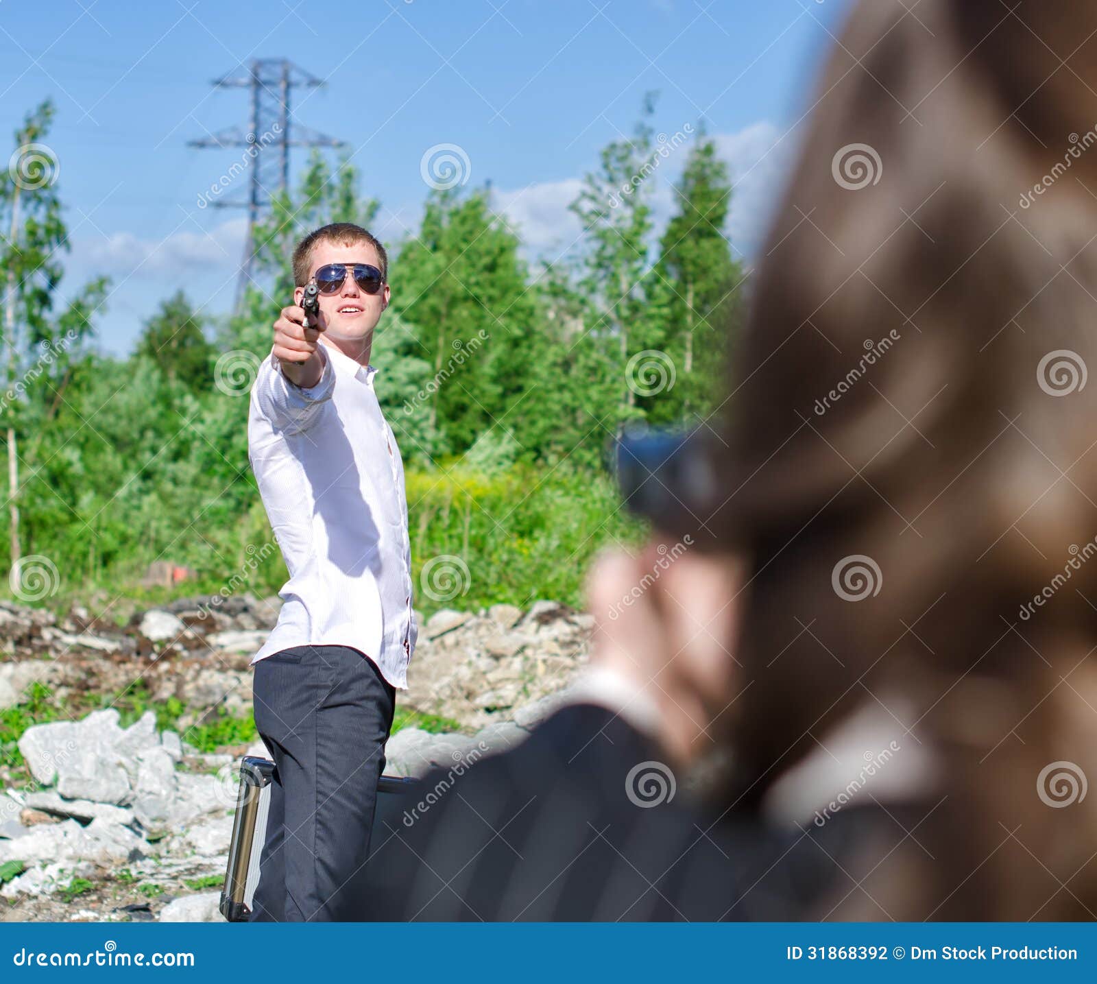 FBI Agent Conduct Arrest of an Offender Stock Photo - Image of killer ...