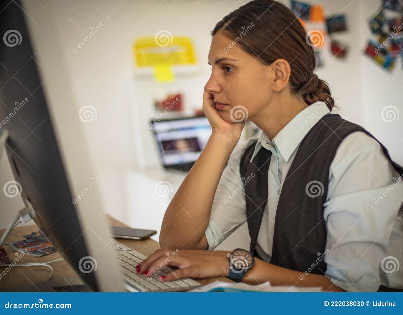 FBI Investigator Working at the Office Stock Photo - Image of inspector ...