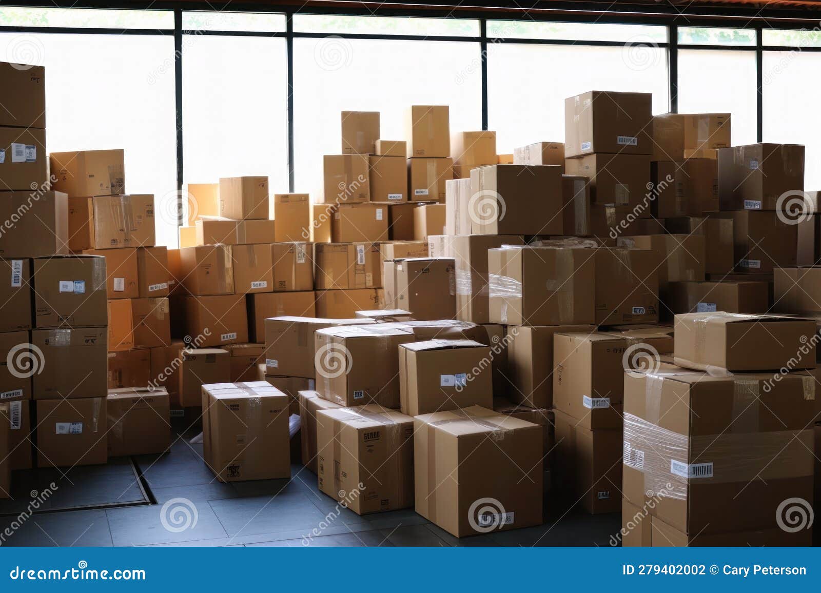 The FBI Raid that Ended in Massive Destruction Stock Illustration ...