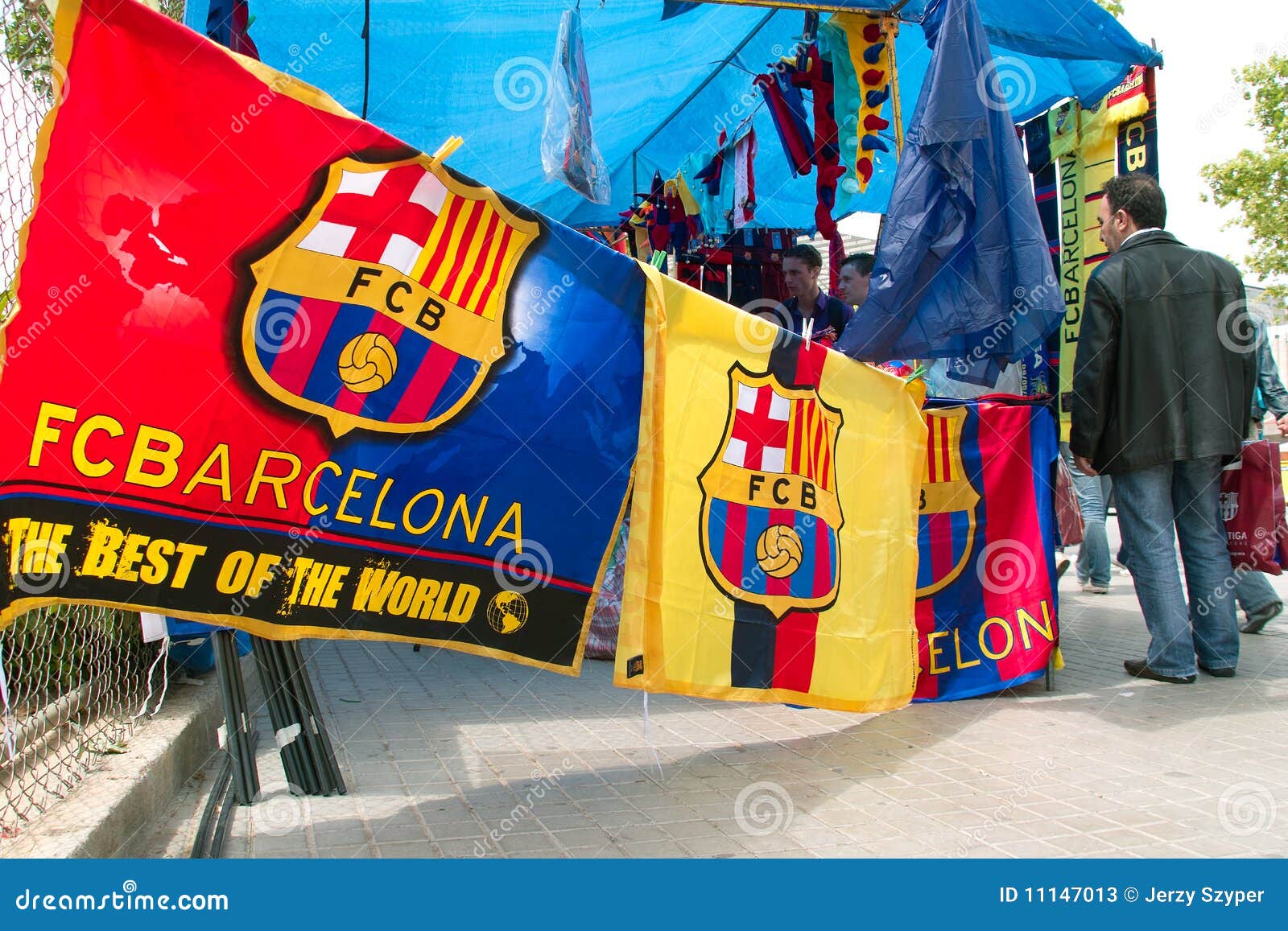 FC Barcelona Stand Next To the Stadium Editorial Stock Photo - Image of ...