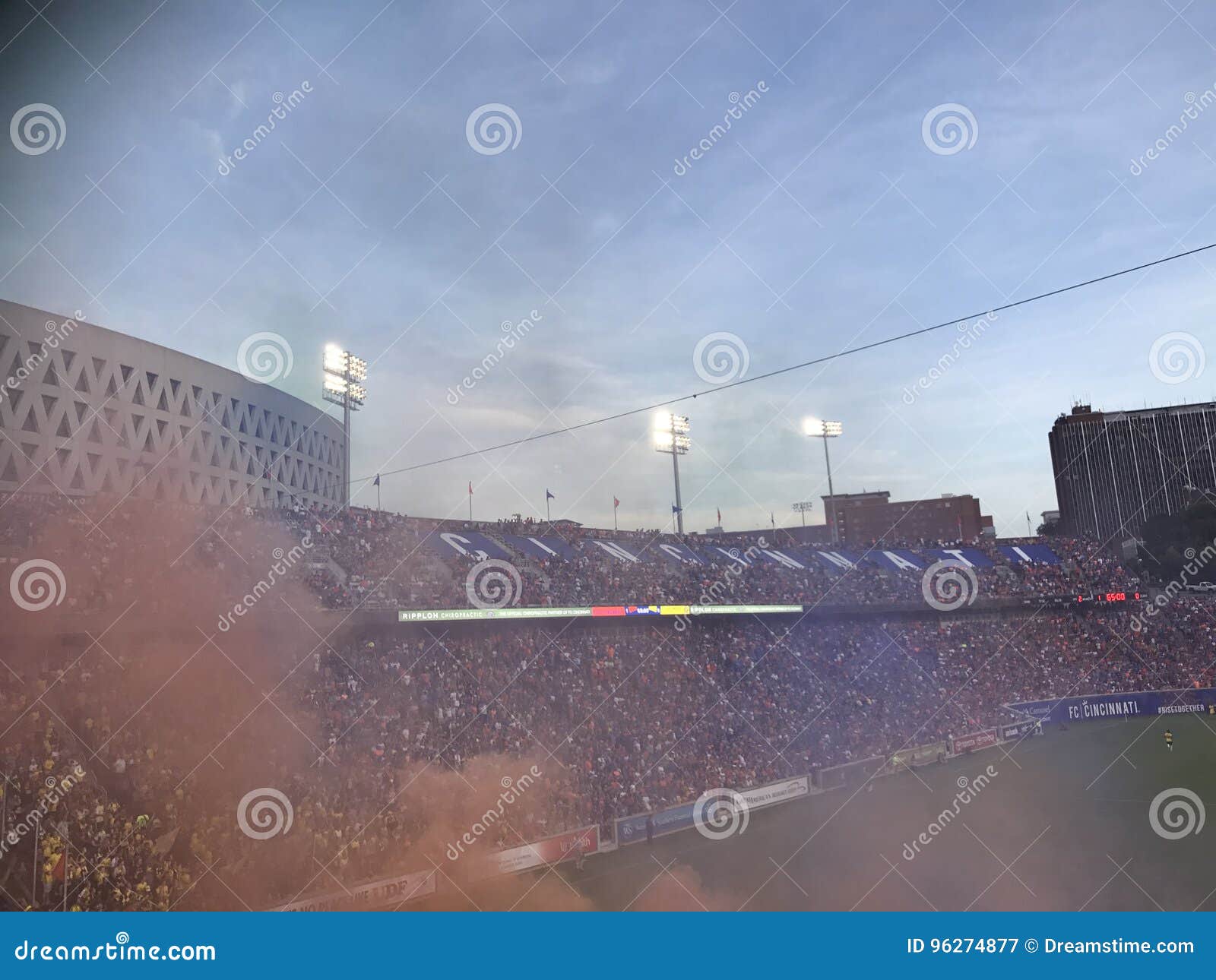 FC Cincinnati editorial photography. Image of structure - 96274877