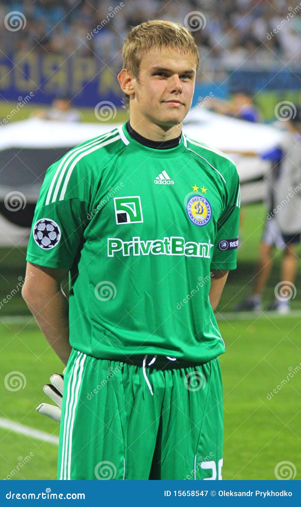 FC Dynamo Kyiv Goalkeeper Maxym Koval Editorial Photography - Image of ...