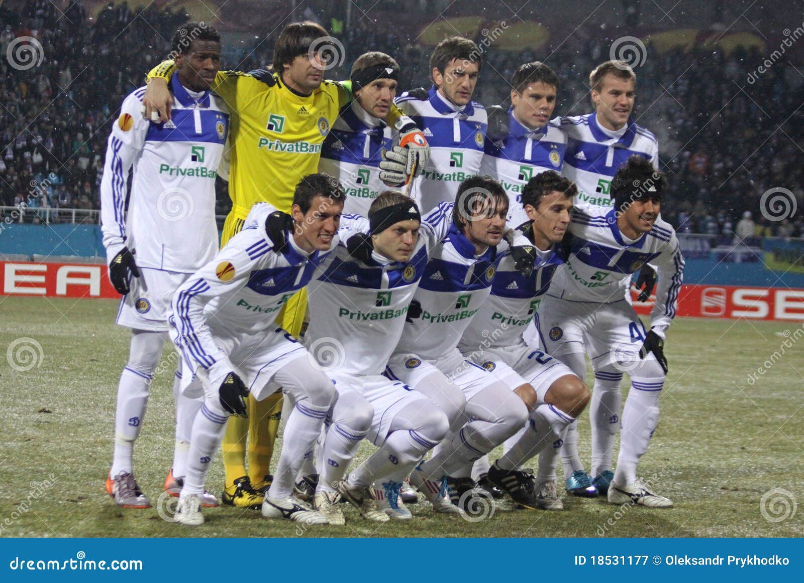 FC Dynamo Kyiv team editorial photography. Image of eremenko - 18531177