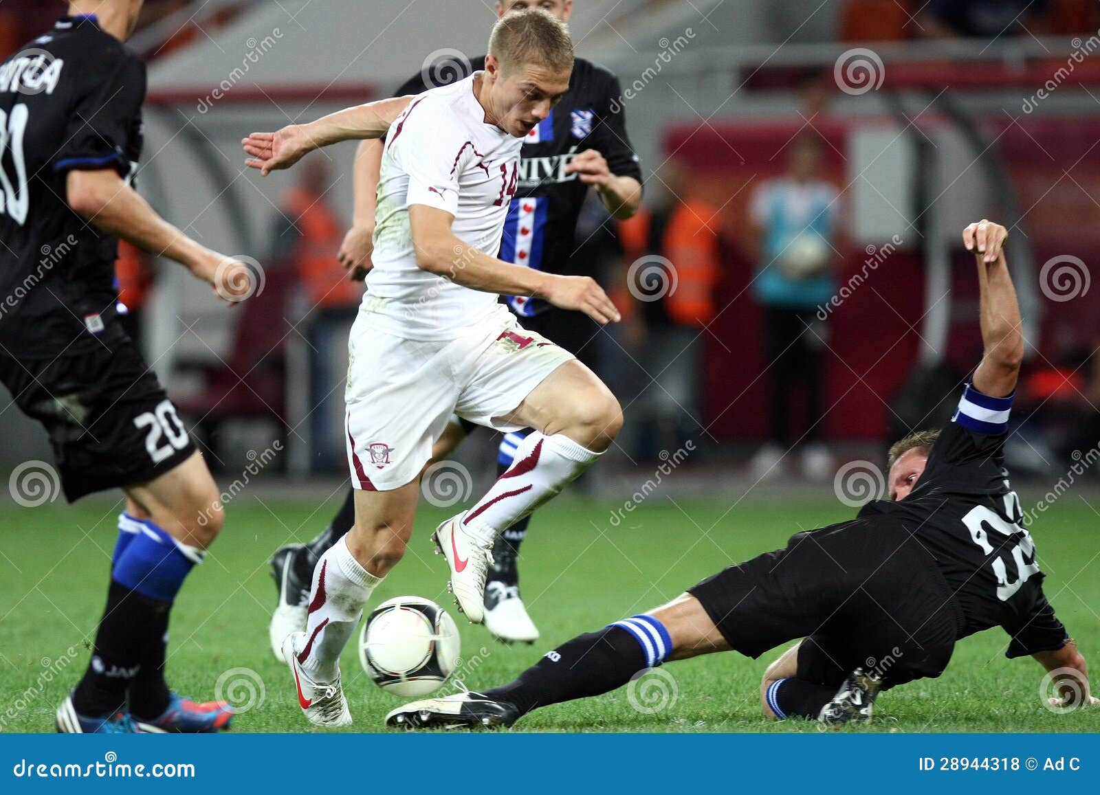FC Rapid Bucharest - FC Heerenveen Editorial Stock Photo - Image of ...