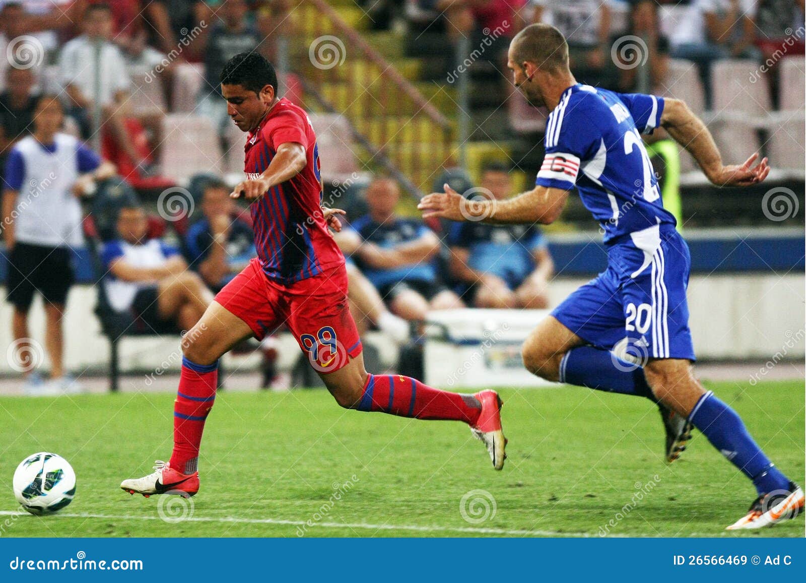 FC Steaua Bucharest - FC Ekranas Editorial Stock Image - Image of ...