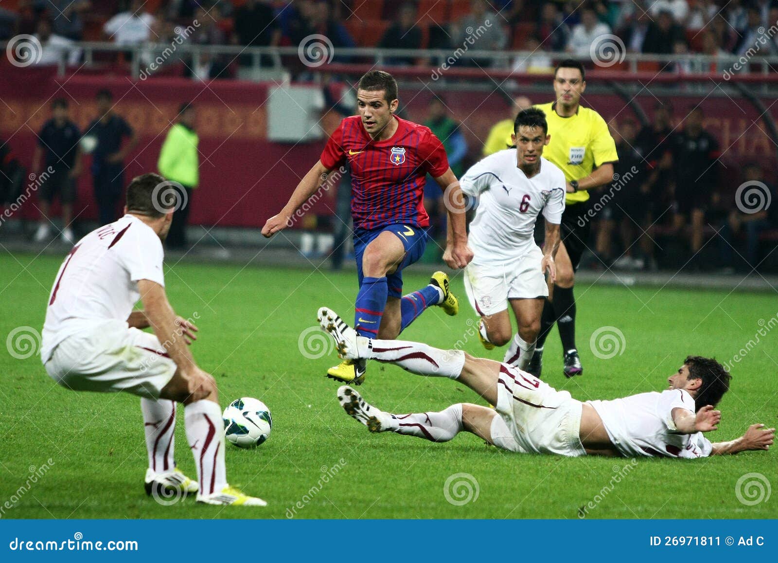 FC Steaua Bucharest - FC Rapid Bucharest Editorial Photo - Image of ...