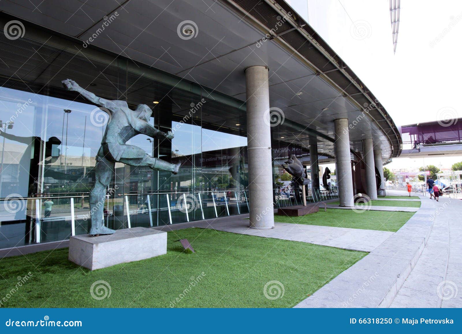 FCB Stadium in Barcelona editorial image. Image of detail - 66318250