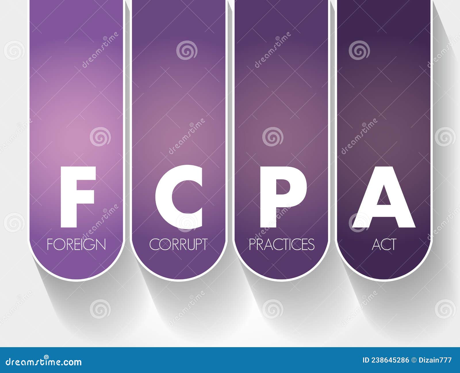 FCPA Concept Cell Background Stock Illustration | CartoonDealer.com ...
