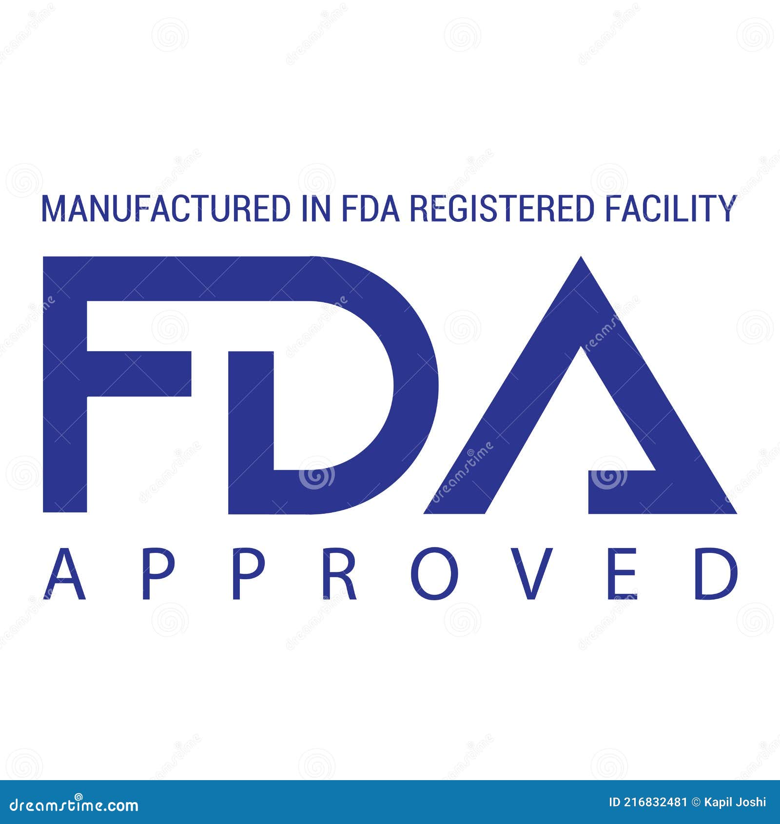 FDA Approved Logo for Healthcare and Medical Industries Editorial Photo ...