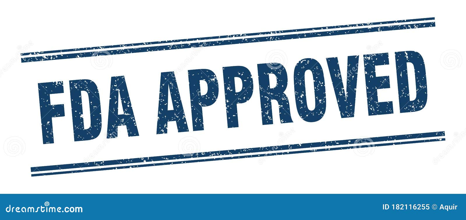 Fda Approved Stamp. Fda Approved Square Grunge Sign Stock Vector ...