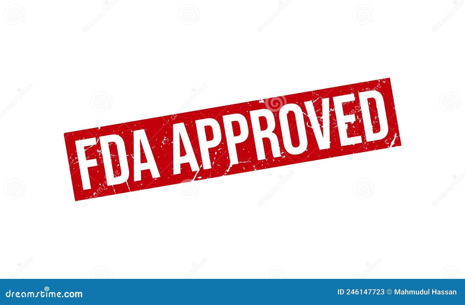 FDA Approved Stamp Seal Vector Illustration Stock Illustration ...