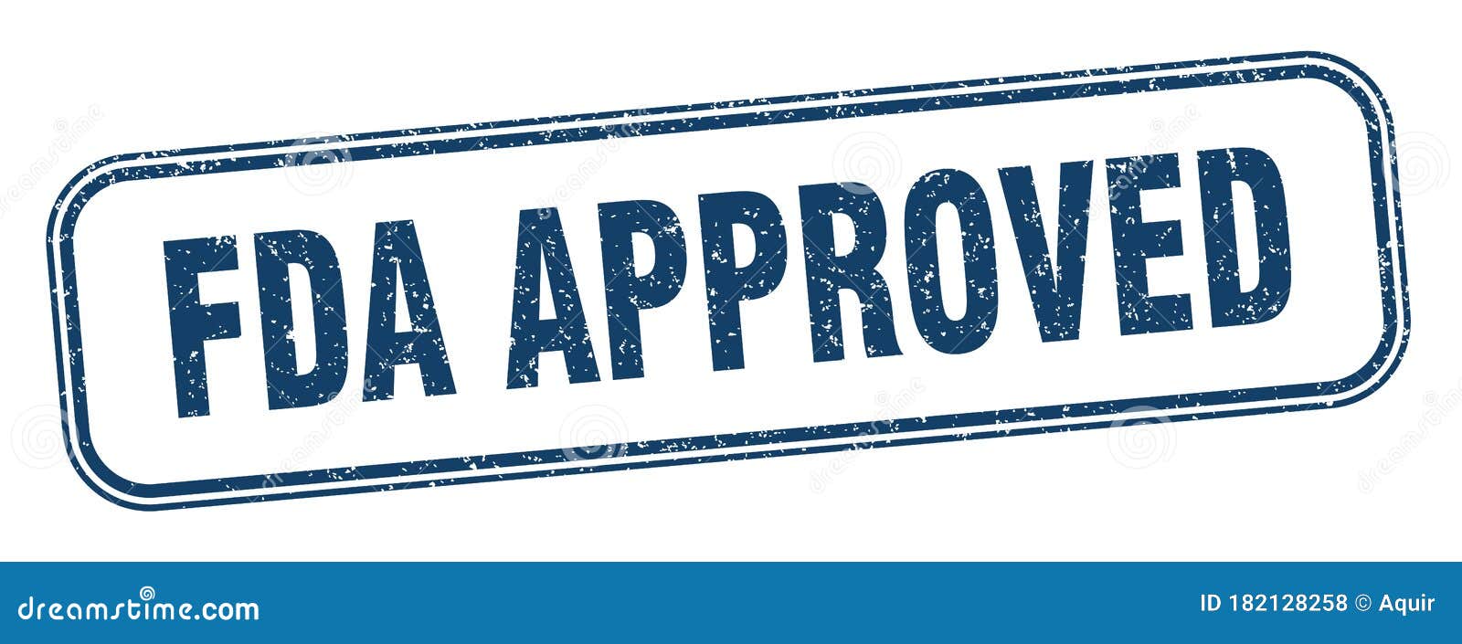 Fda Approved Stamp. Fda Approved Square Grunge Sign Stock Vector ...