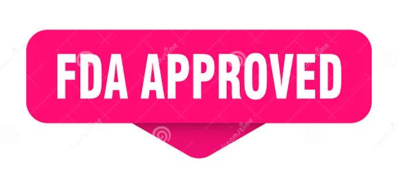 Fda Approved Sticker. Fda Approved Sign on Transparent Background Stock ...