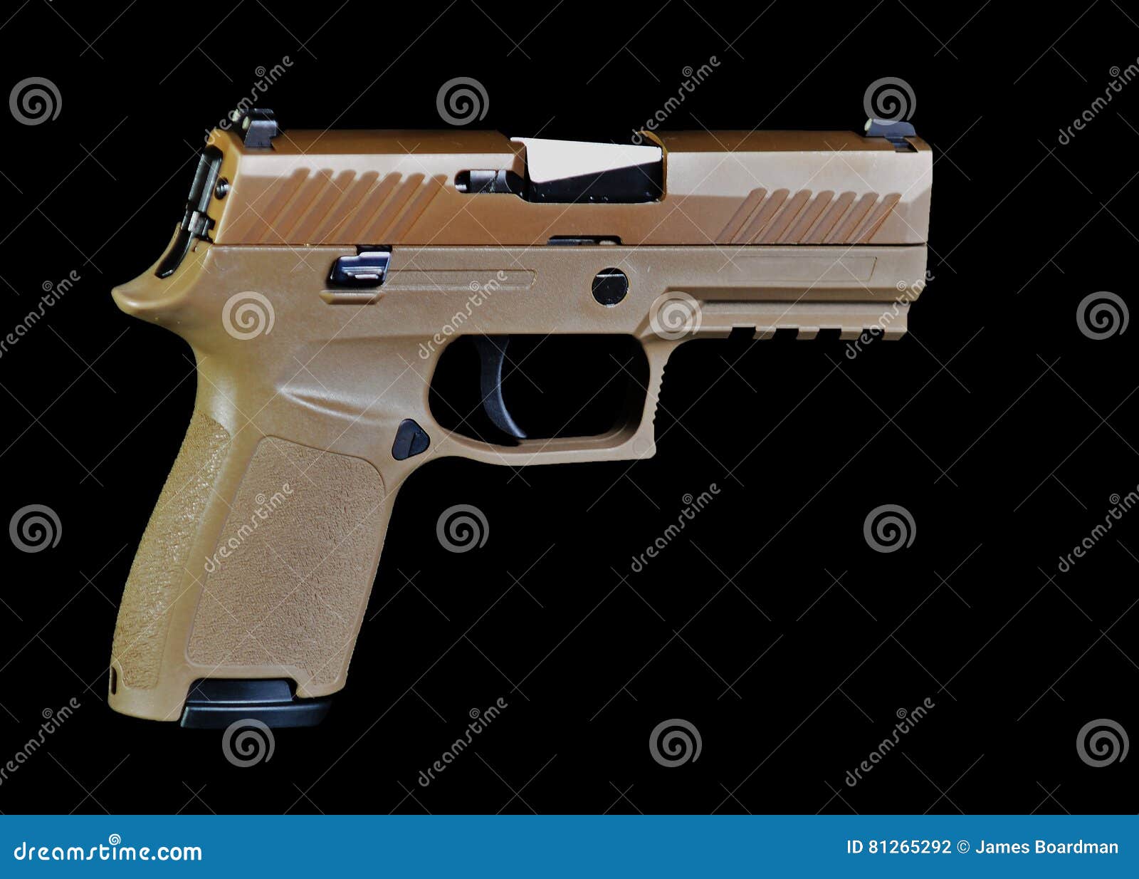Compact Pistol Stock Photo | CartoonDealer.com #81144510