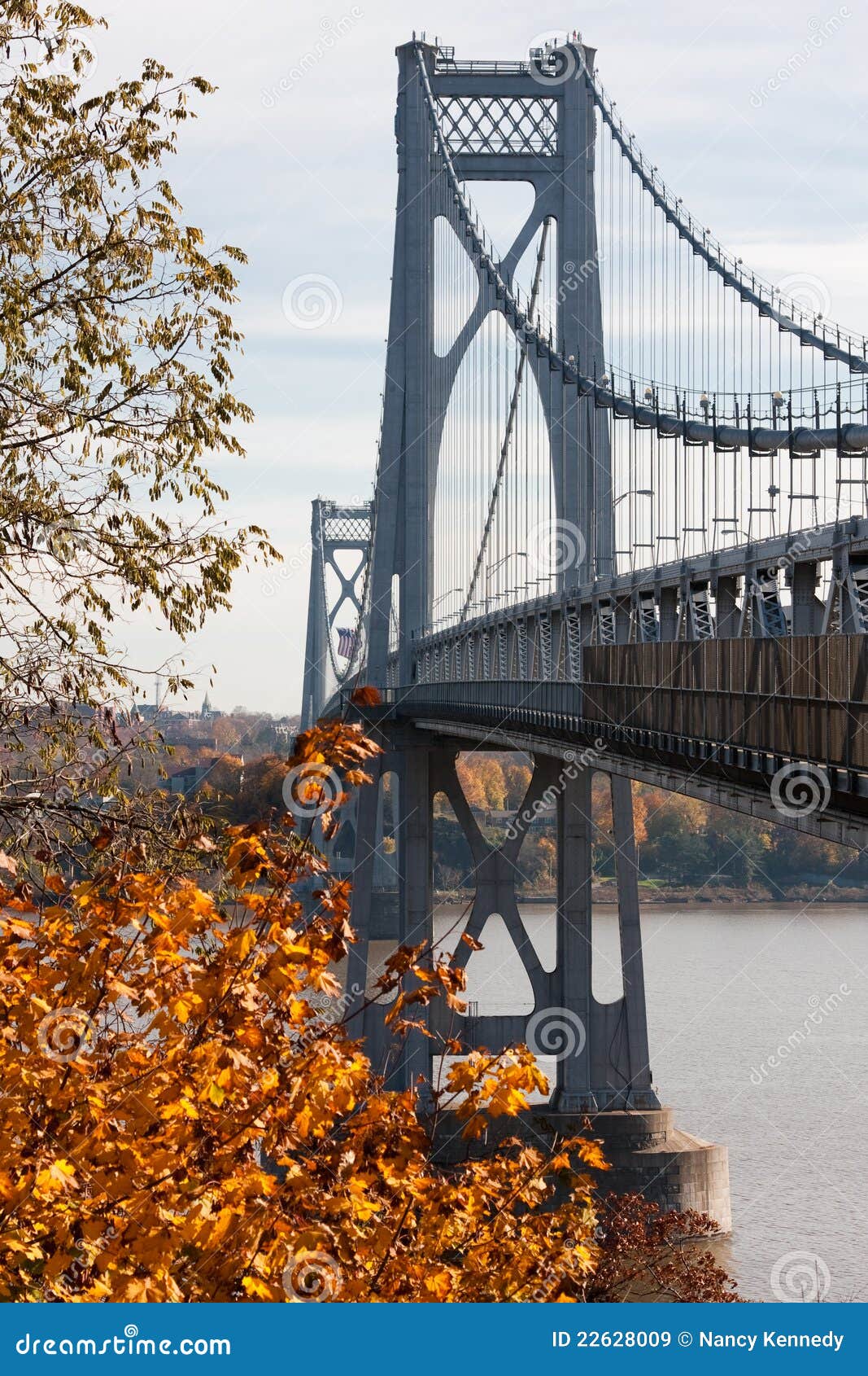 FDR Mid-Hudson Bridge stock image. Image of river, historic - 22628009