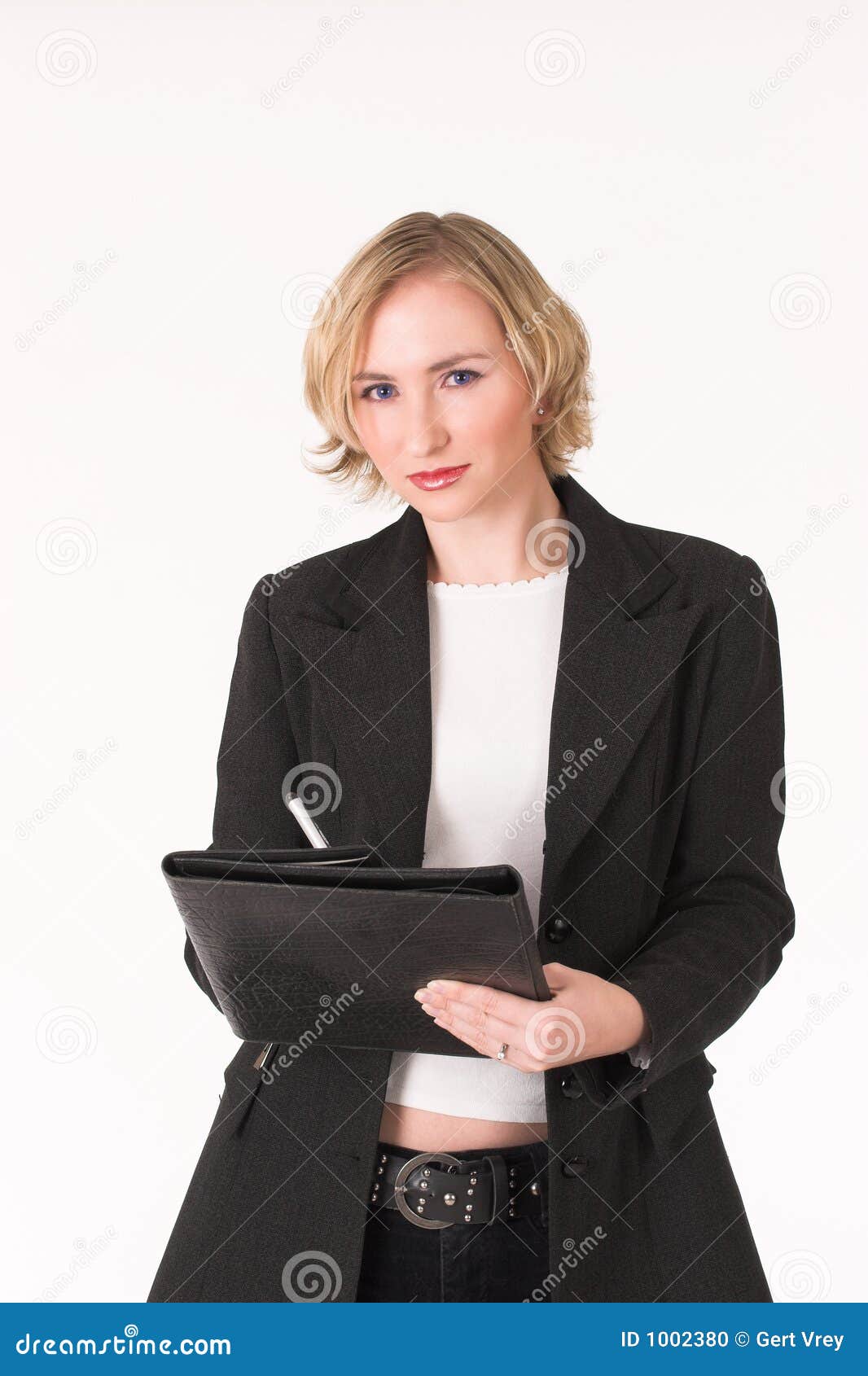 Feamle inspector #12 stock photo. Image of modern, fashion - 1002380