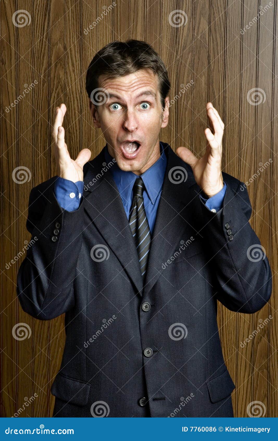 Fear stock photo. Image of office, anxious, suit, fear - 7760086