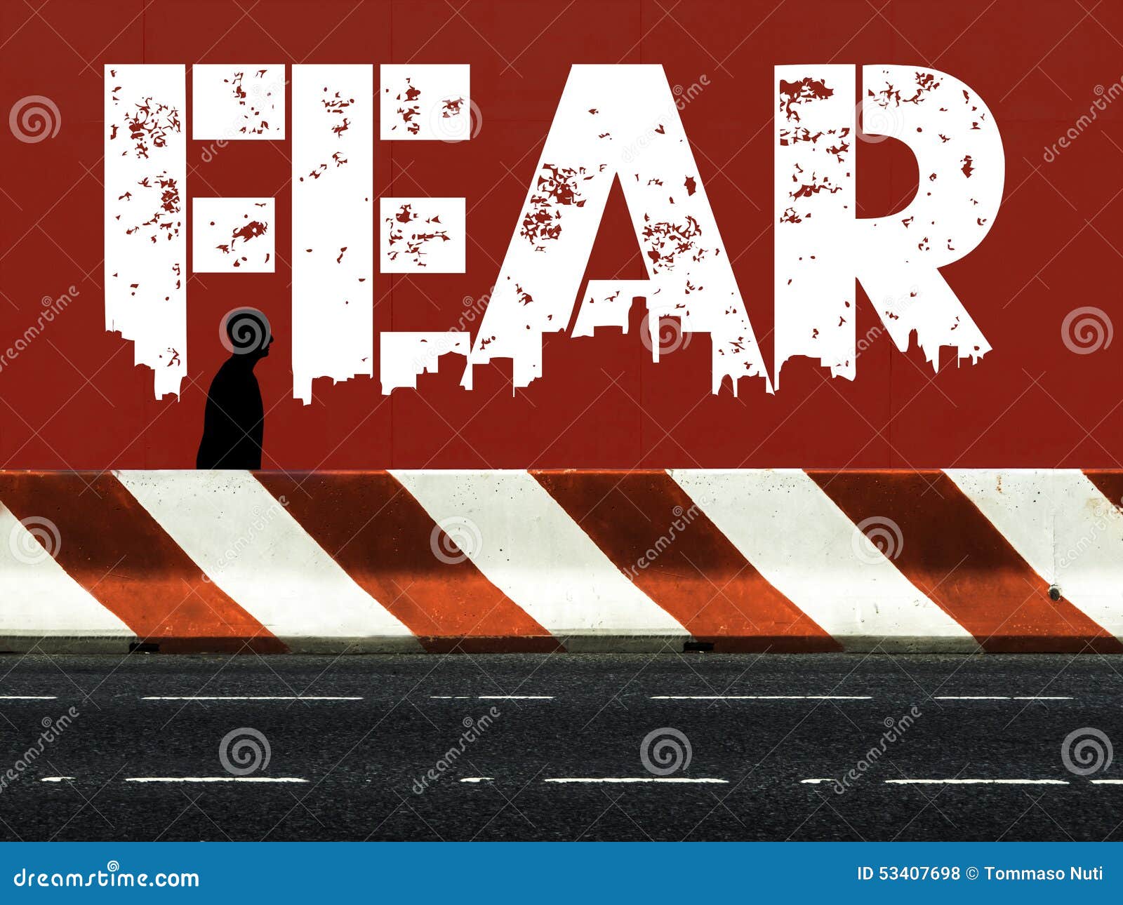 Fear stock photo. Image of helpless, loneliness, randomness - 53407698