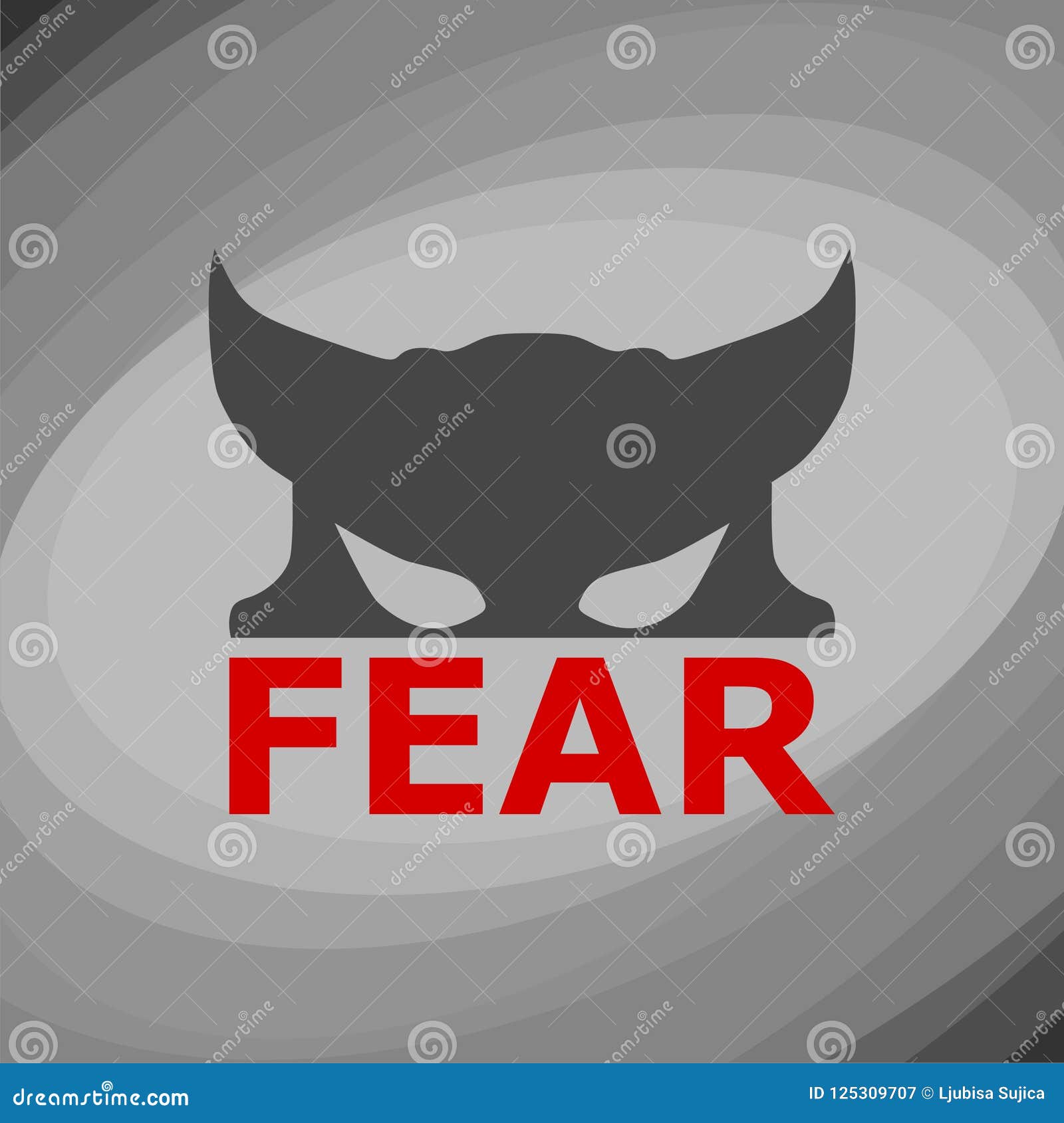 Fear Icon Vector From Classics Collection. Thin Line Fear Outline Icon ...