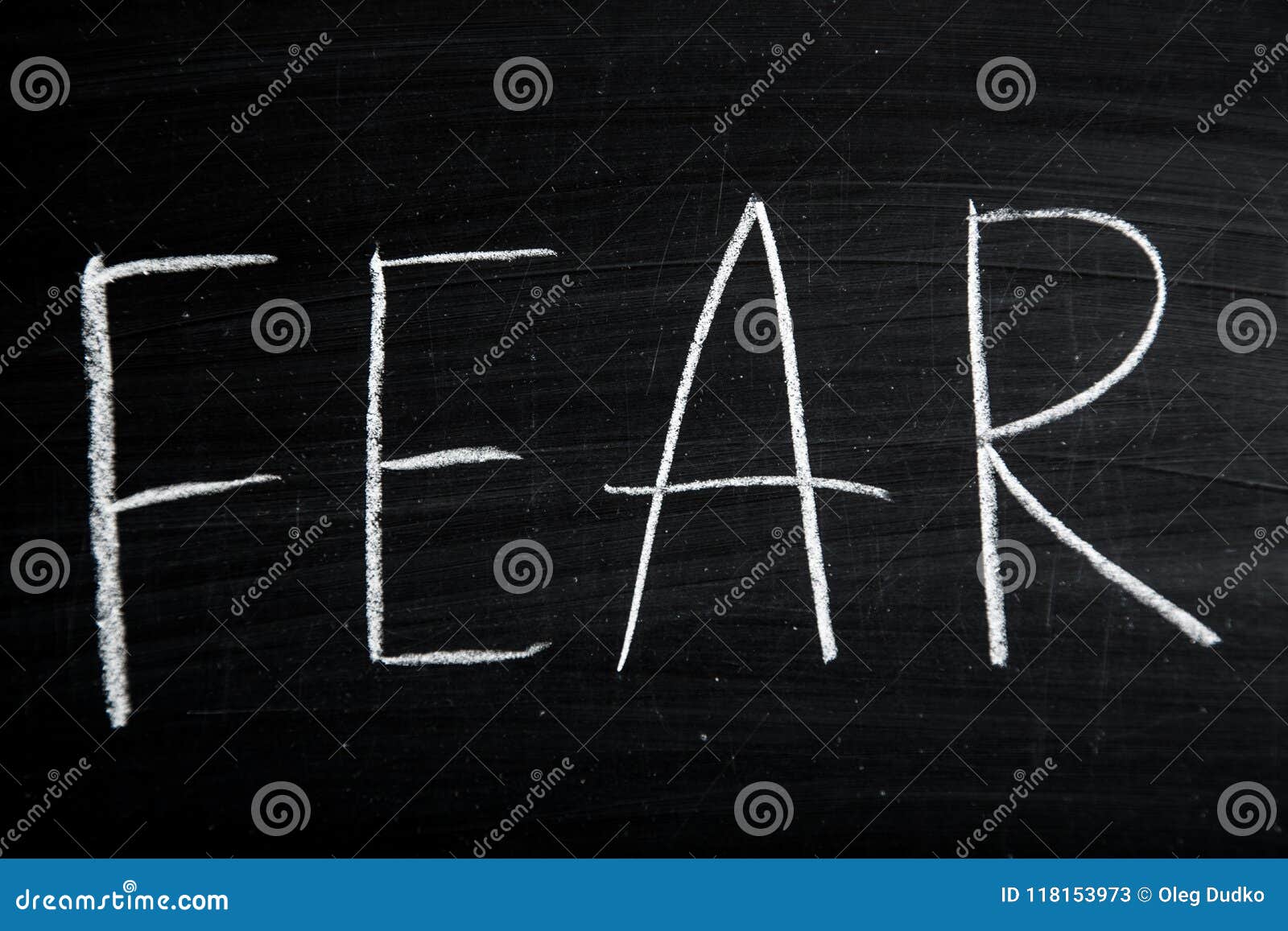 Fear stock image. Image of word, overcome, courageous - 118153973