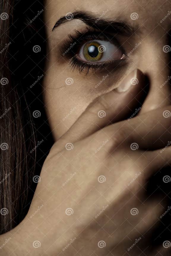 Fear of the witness stock photo. Image of halloween, face - 2367988