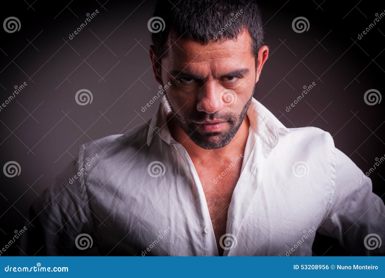 Fearless strong man stock photo. Image of strong, business - 53208956