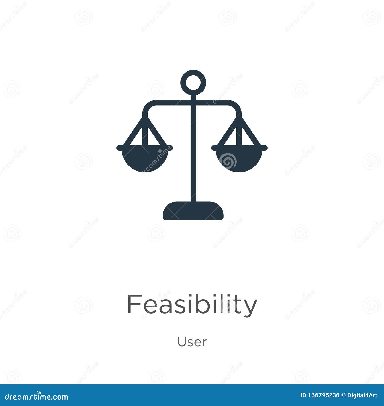 Feasibility Icon. Isolated Feasibility Icon Vector Illustration From ...