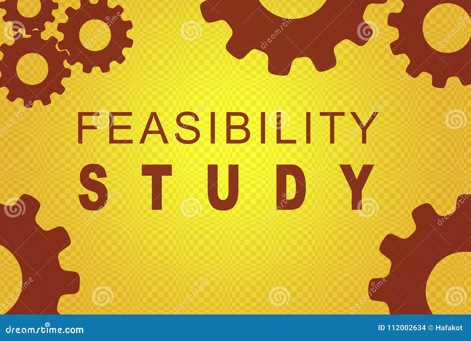 FEASIBILITY STUDY concept stock illustration. Illustration of marketing ...