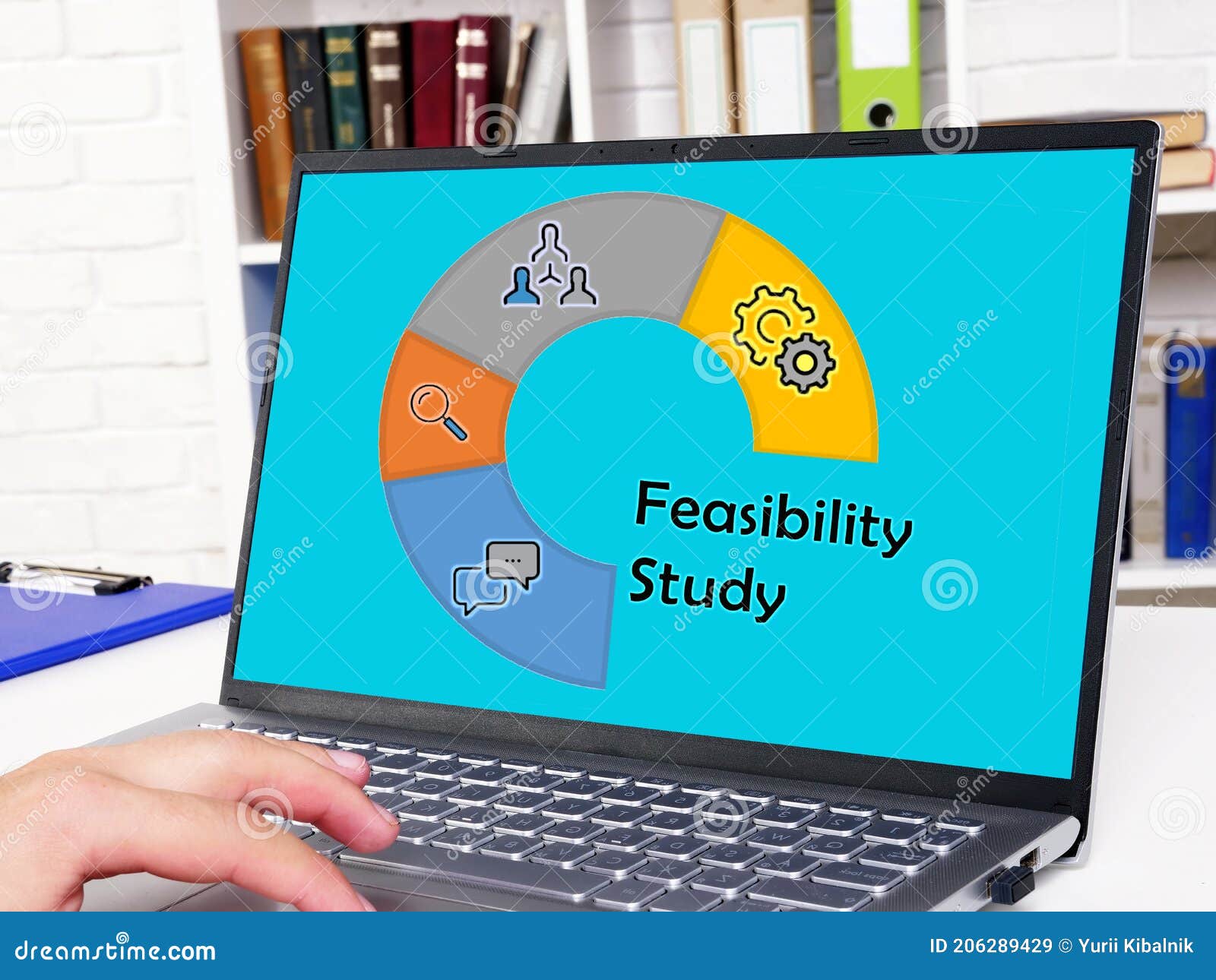 Feasibility Study Sign on the Page Stock Image - Image of invoice ...