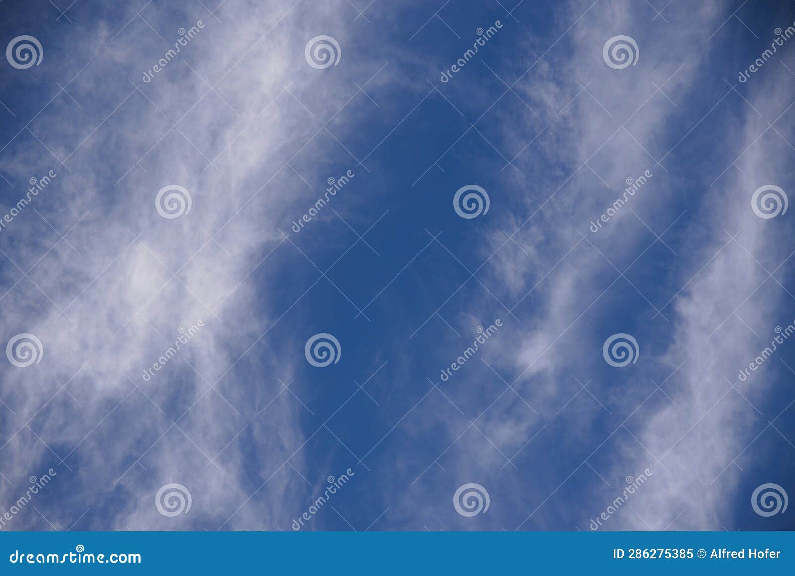 Feather Clouds in the Sky - Cirrus Cloud Formation Stock Image - Image of background, formation ...